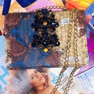 Sondra Roberts | Bags | Be Dazzled Embezzlement Bag By Sandra Roberts ...
